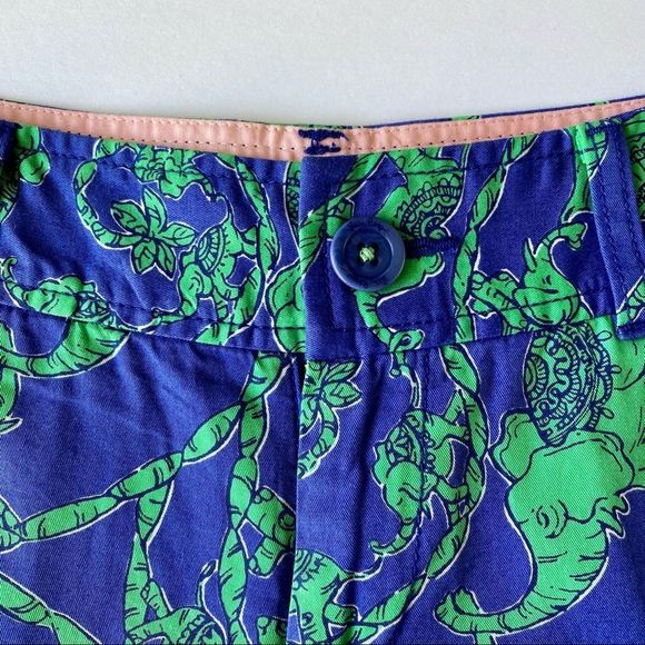 Lilly Pulitzer | Shorts | Lilly Pulitzer Callahan Shorts In Iris Blue ...